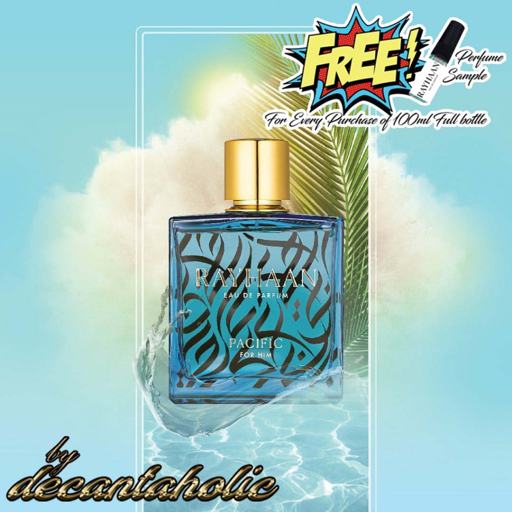 RAYHAAN PACIFIC EDP 100ml (THE AQUA COLLECTION) | Shopee Malaysia