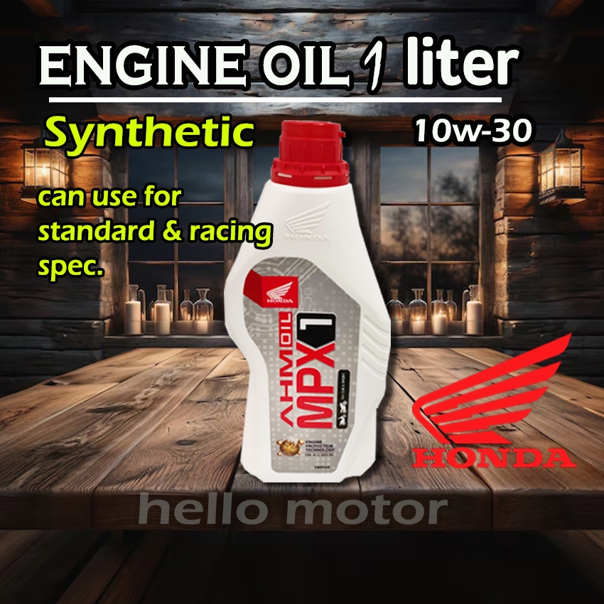 OFFER..RS150R HONDA ENGINE OIL MINYAK ENJIN SYNTHETIC 10W-30 SJ JASO MA | Shopee Malaysia