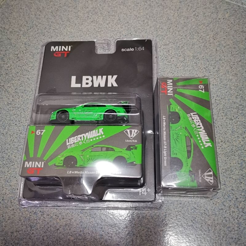 mini gt blister #67 LBWK NISSAN R35 GTR GREEN PHILIPPINES EXCLUSIVE ...