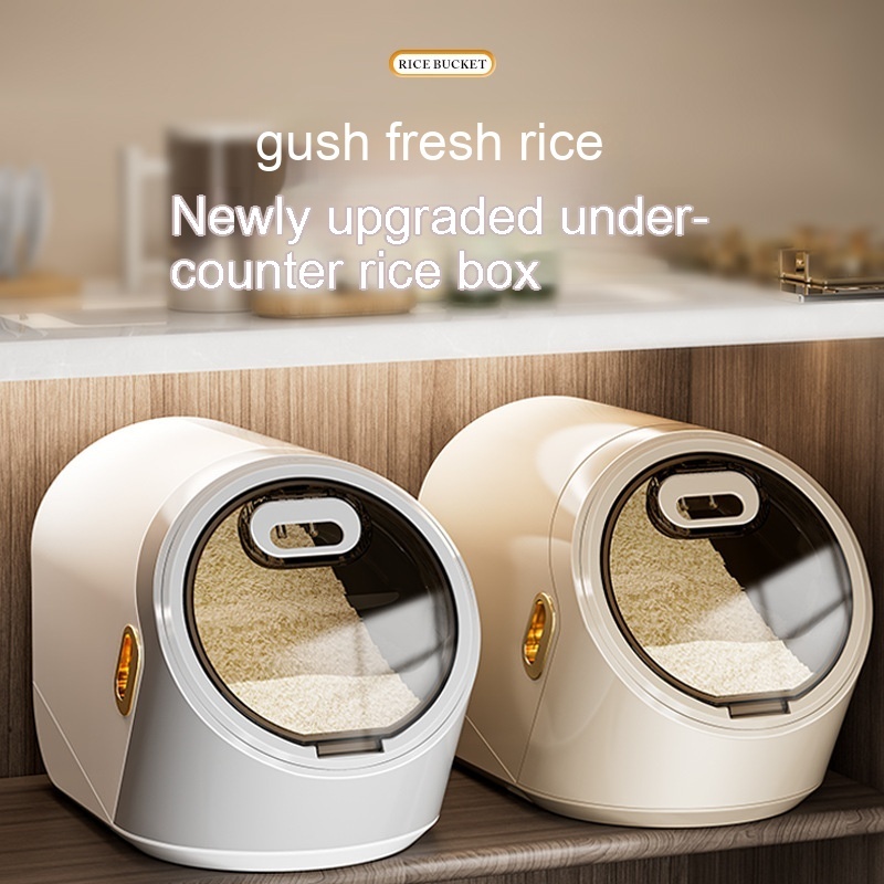 Make Rice Bucket Anti -Moisture -Proof Household Rice Cylinder Grain ...