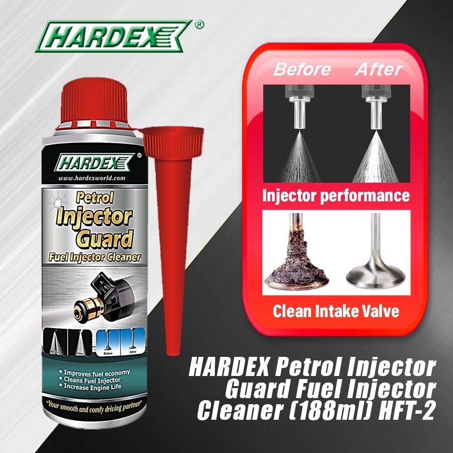 HARDEX Petrol Injector Guard Fuel Injector Cleaner (188ml) HFT-2 ...