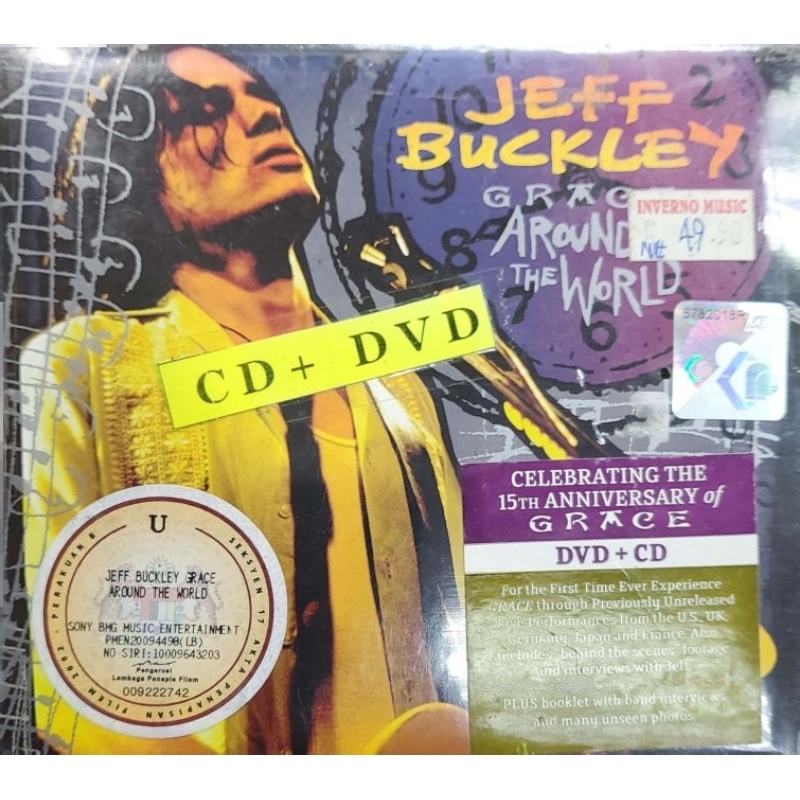 Jeff Buckley - Grace Around The World (CD+DVD) | Shopee Malaysia
