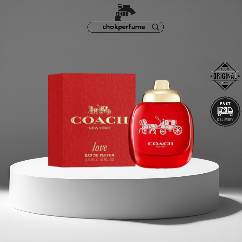 Coach Love EDP 4.5ml Perfume Miniature (W) | Shopee Malaysia