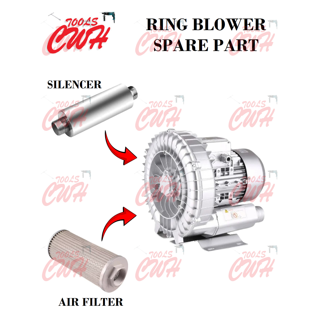 SPARE PART FOR RING BLOWER AIR PUMP FAN SUCTION VACUUM AERATION AERATOR ...
