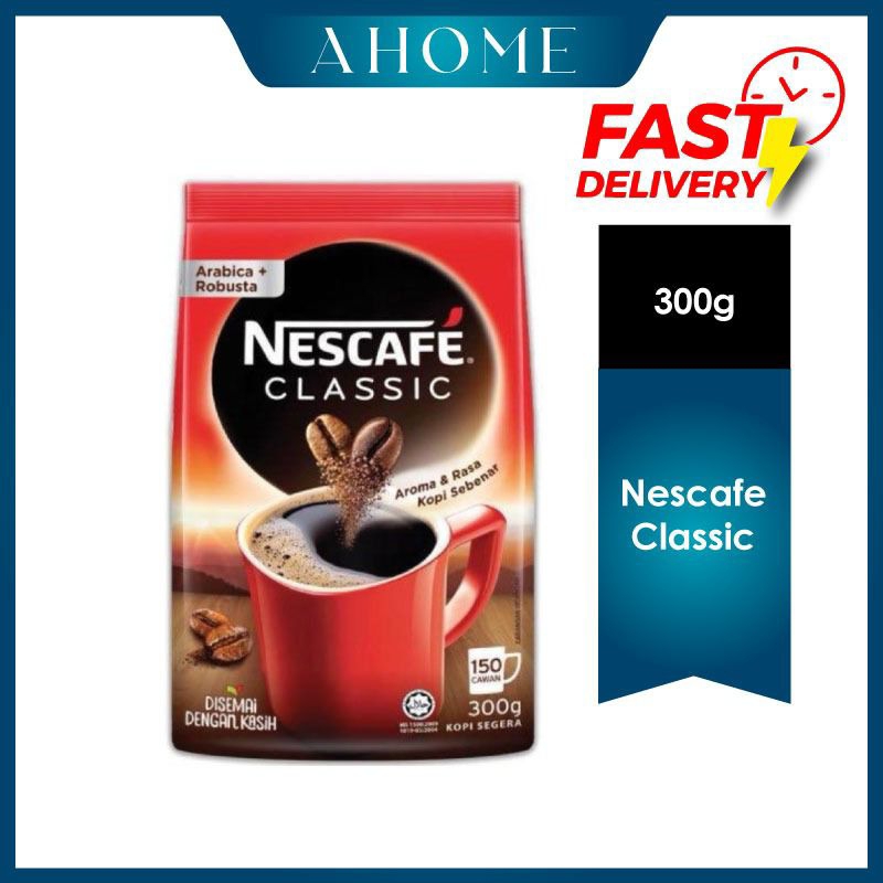 Nestle Nescafe Classic (300g) Refill Pack Exp: 08/2026 | Shopee Malaysia