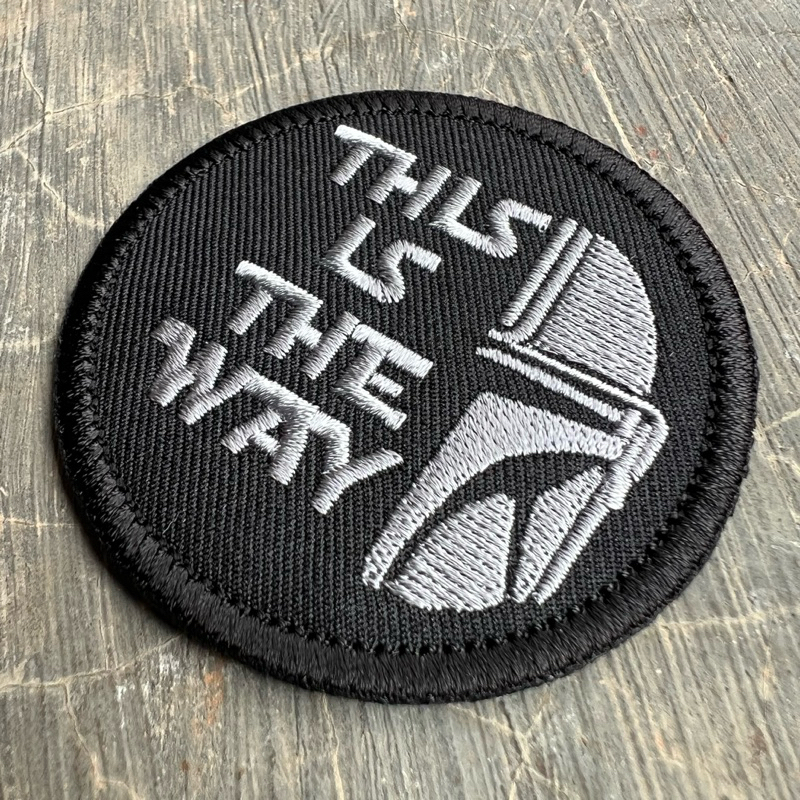 This is the way helmets inspired tactical patch | Shopee Malaysia