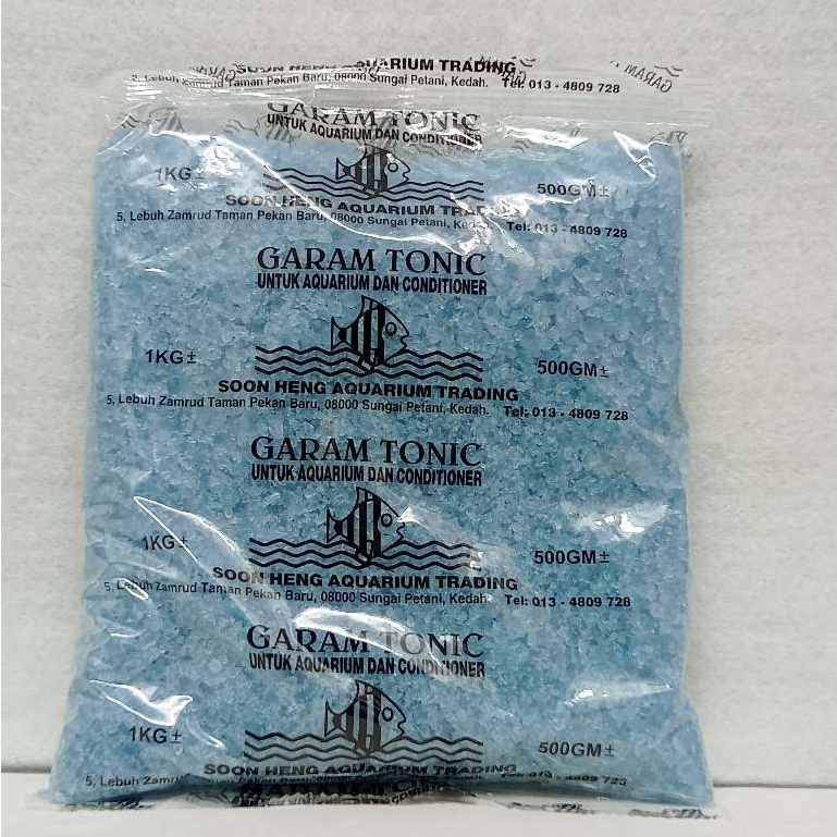 GARAM TONIC BIRU - 500g // 1KG | Shopee Malaysia