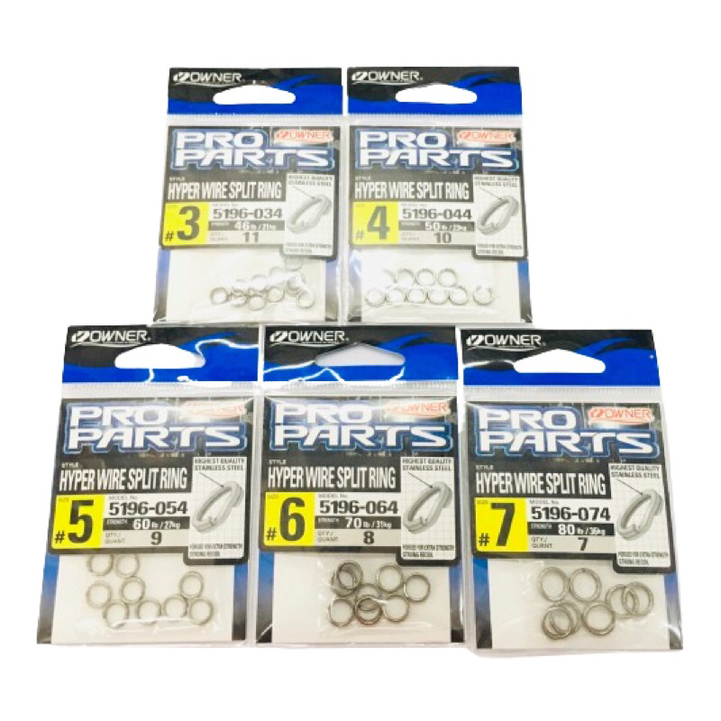 OWNER PRO PARTS HYPER WIRE SPLIT RING 5196 | Shopee Malaysia