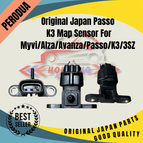 Original Japan Passo K3 Map Sensor For Myvi/Alza/Avanza/Passo/K3/3SZ ...