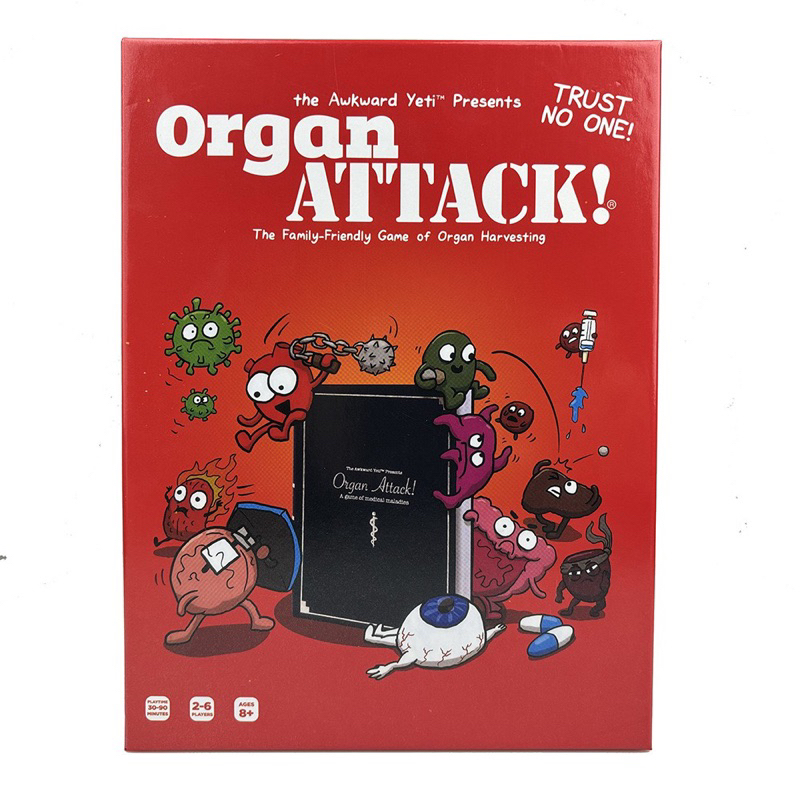 mainan kad ORGAN ATTACK BOARDGAME CARD GAME FUN GIFT strategic game toy ...