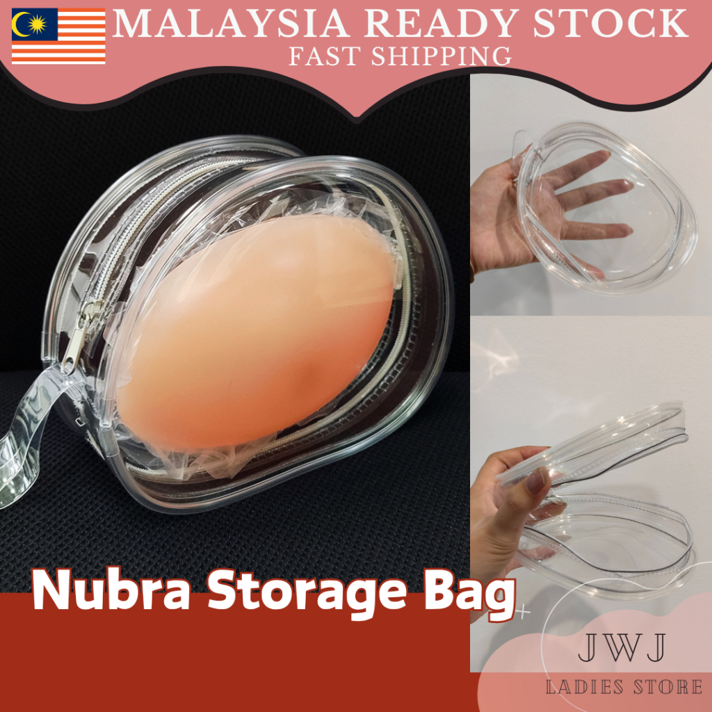 [READY] Nubra Holder Storage Bag Transparent Nubra Case Bras Travel ...