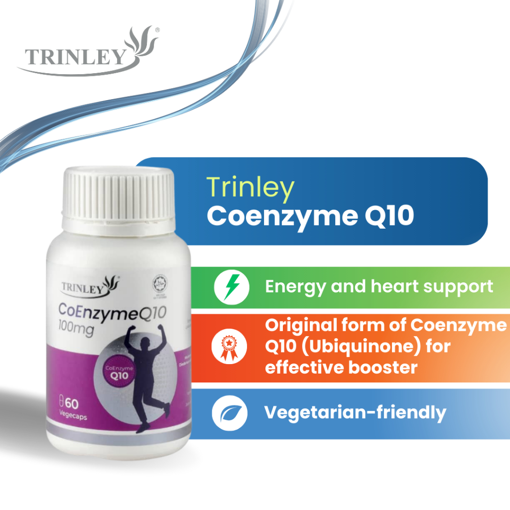 Trinley Coenzyme Q10 Boost Your Energy | Shopee Malaysia