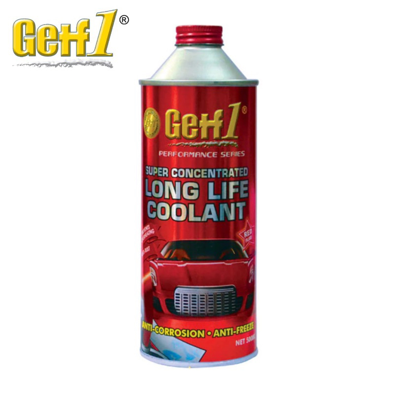 GETF1 LONG LIFE COOLANT 500ml RED FLUID MADE IN MALAYSIA CC002 | Shopee ...