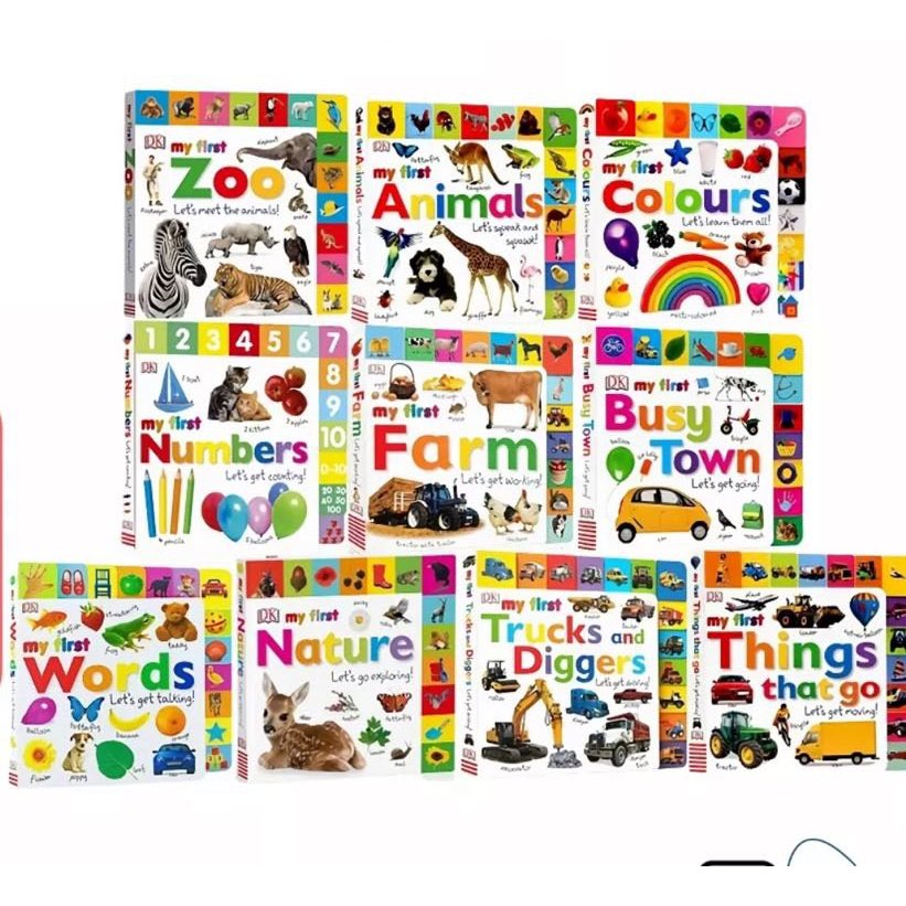 DK My First Tabbed Board Books | Shopee Malaysia