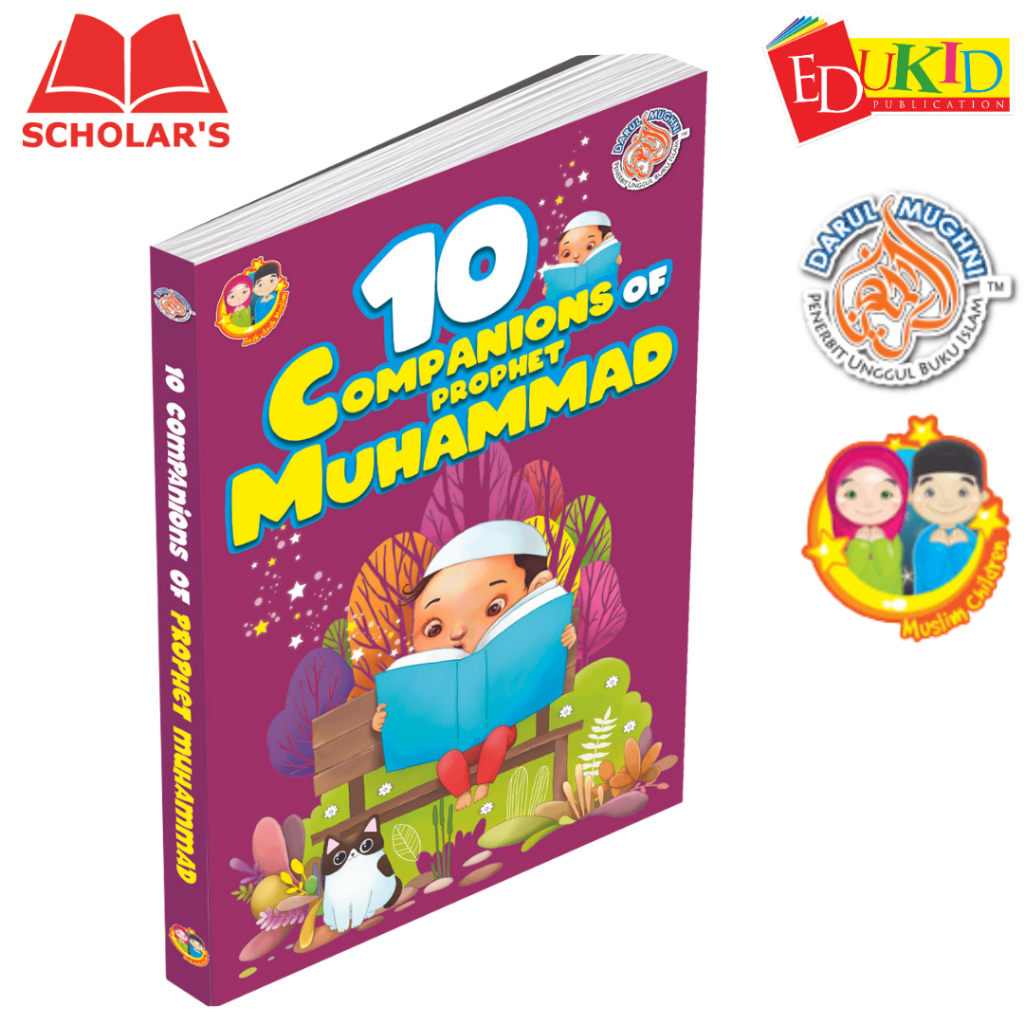 10 COMPANIONS OF PROPHET MUHAMMAD-English Story Book -Children-Young ...