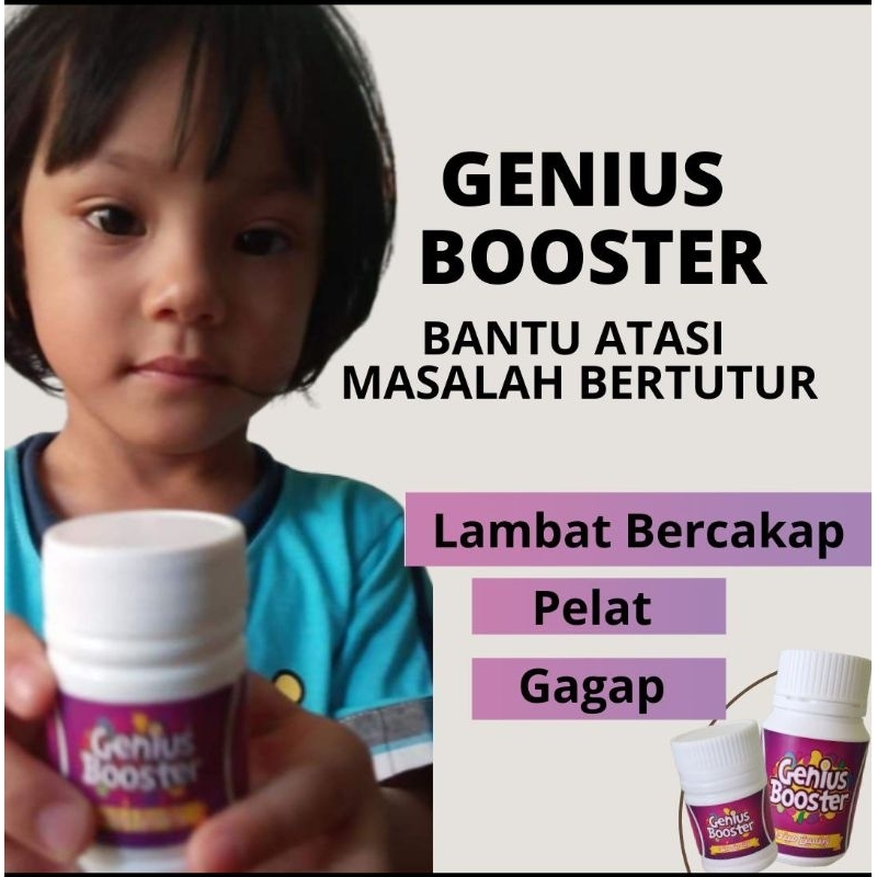 Genius Booster Bantu Atasi Masalah Bertutur | Shopee Malaysia