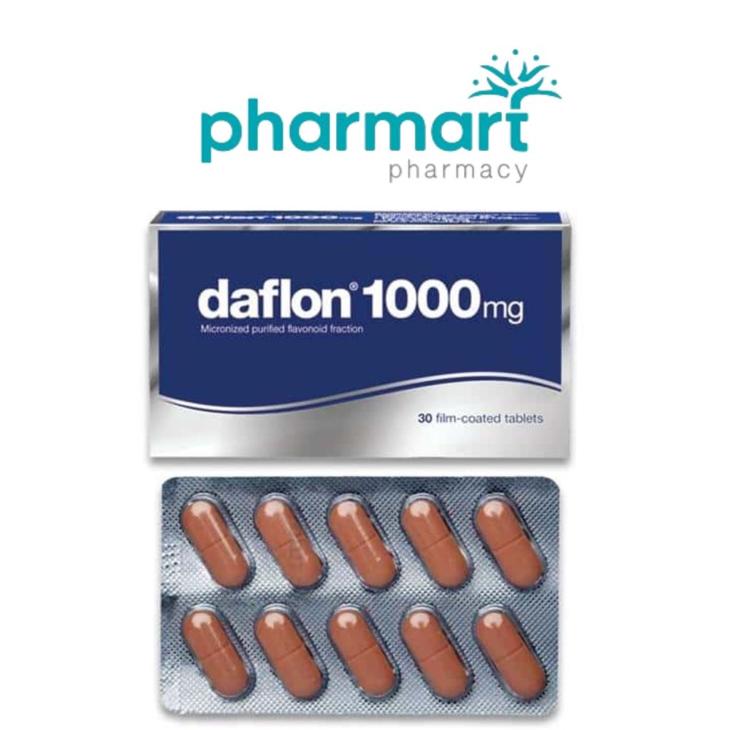Daflon 1000mg 10's Strip / 3x10's Boxdaf | Treatment For Acute ...
