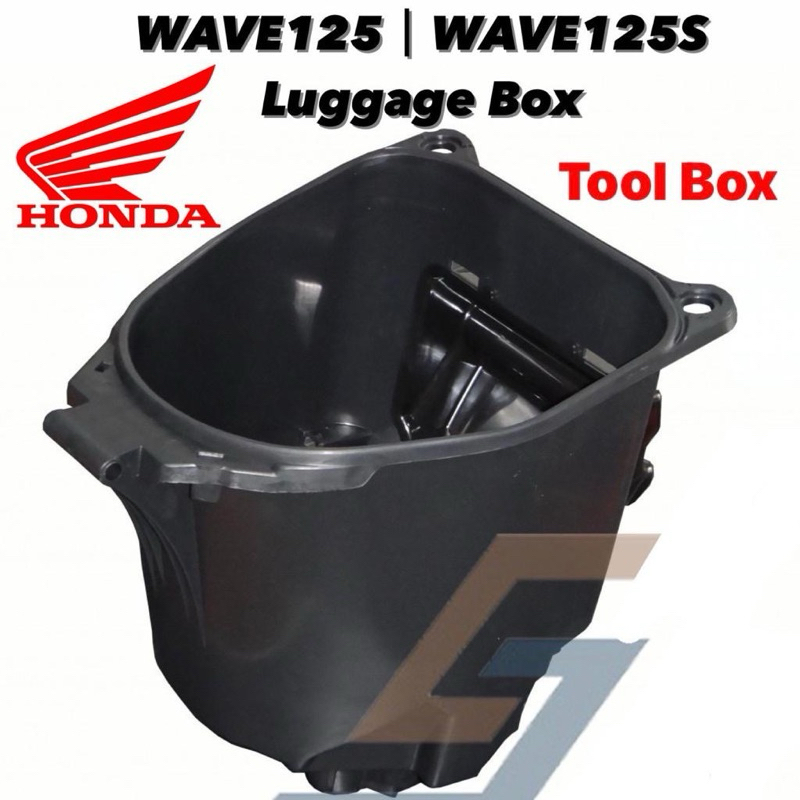 HONDA WAVE 125 WAVE125 WAVE125S WAVE 125 S 125S LUGGAGE BOX TOOL BOX ...