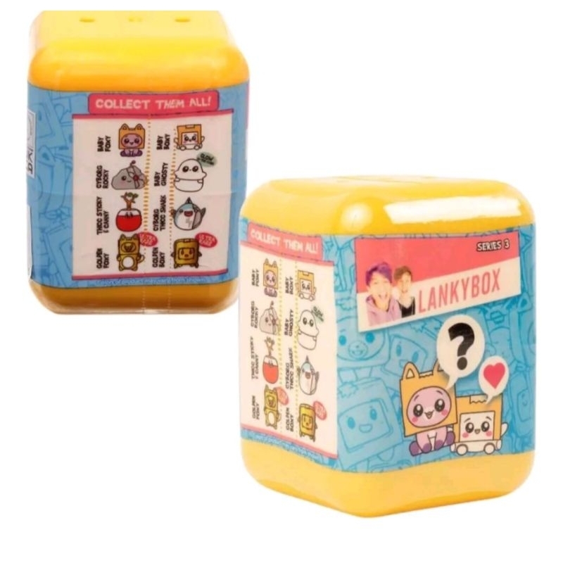 LankyBox Mystery Squishy Series 3 Or Series 4 (ONLY 1, RANDOM SQUISHY ...