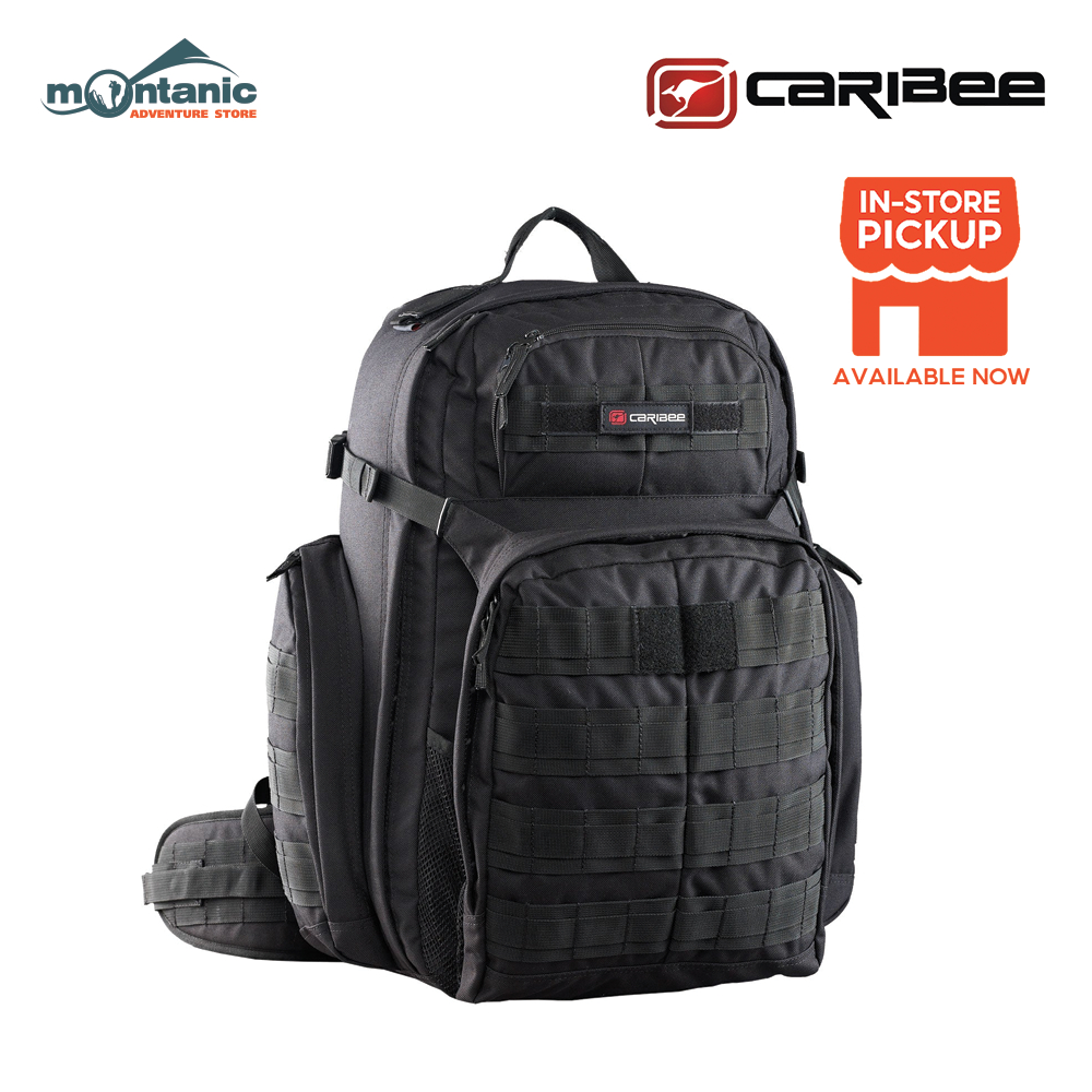 Caribee Op's 50L Backpack - Military Design Outdoor Hiking Bag Beg ...