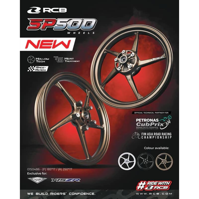 2024 RCB SP500 SPORT RIM Y15 Y16 Y16ZR ABS RSX 150 135LC V8(NEW STOCK ...