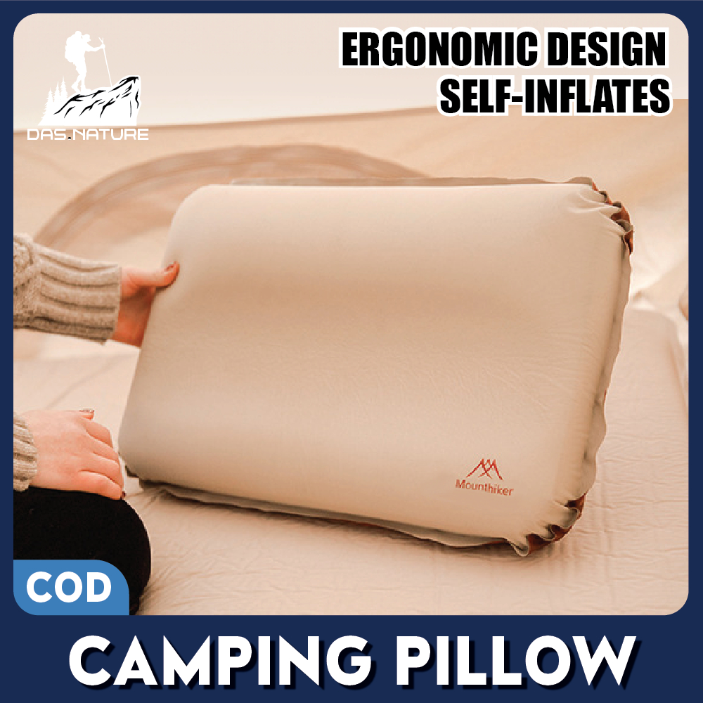 Das Nature™ Mounthiker Camping Pillow Travel Cheese Form Auto ...