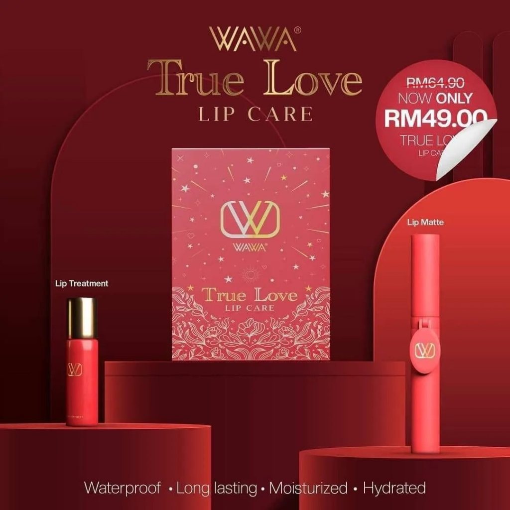 WAWA TRUE LOVE LIP CARE ( SWEETHEART ) | Shopee Malaysia