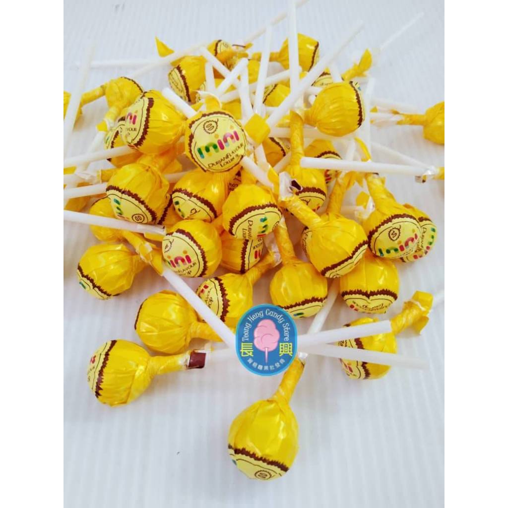 50 Pcs Mini Lollipop Candy Rainbow/Coke Cola/Sprite/Planet/Durian/Watermelon/Mix Fruits ...