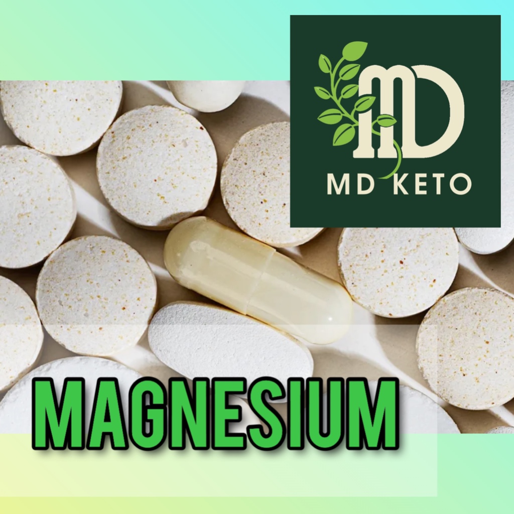 [MD Keto] Magnesium 100mg Magnesium Malate improve your mood, sleep ...