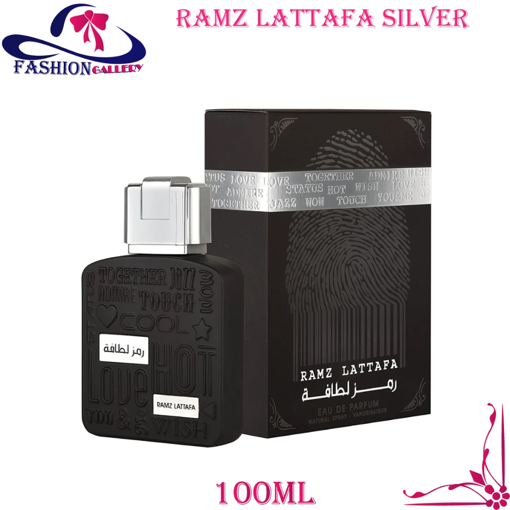 RAMZ LATTAFA SILVER 100ML BY LATTAFA EDP PERFUME SPRAY 100% ORIGINAL ...