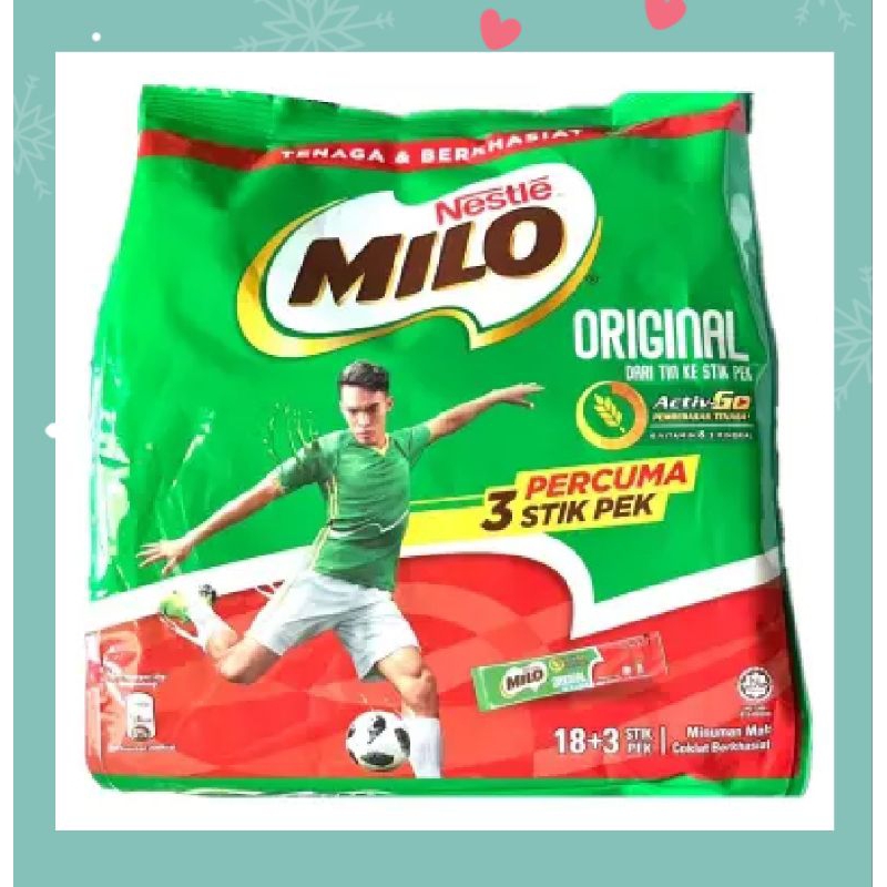 {Sales}Nestle Milo 3 in 1 18+3s/Milo Kosong 18s exp 5/2025 | Shopee ...