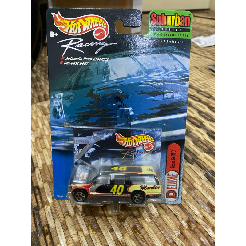 Hot Wheels Nascar Chevy Suburban #40 Team SABCO | Shopee Malaysia
