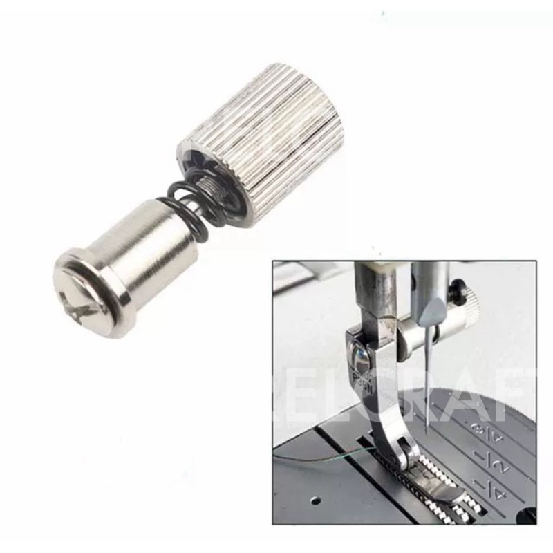 [1PC]SKRU KUNCI TAPAK/CLAMP SPRING/SCREW PRESSURE FOOT HIGHSPEED/SKRU ...