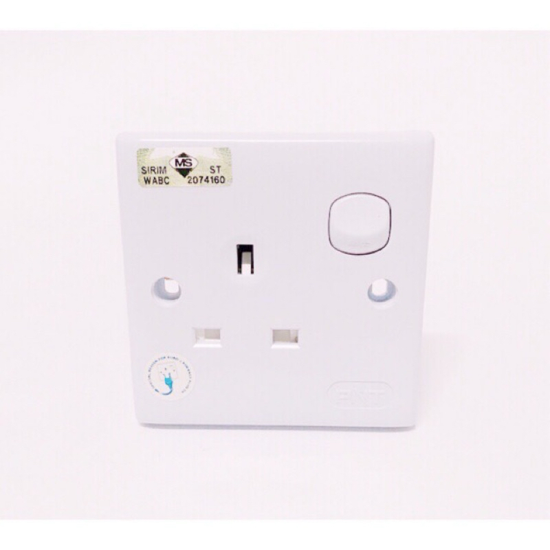 13A WALL SOCKET WITH SWITCH/ PLUG TOP/ NUT BOX | Shopee Malaysia