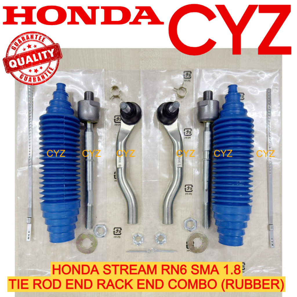 Combo Set HONDA STREAM RN6 RN8 RN9 1.8/2.0 SMA Tie Rod End / Rack End ...