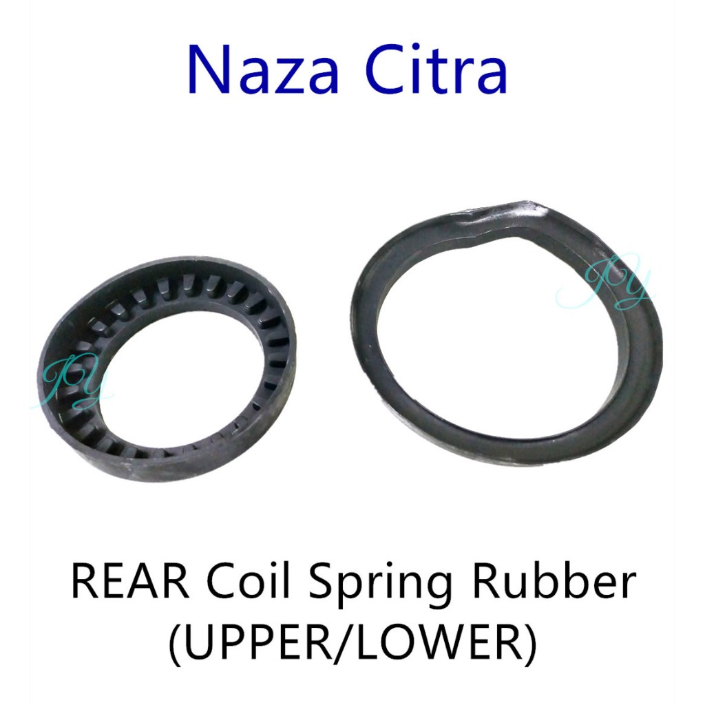 (1pcs) (REAR) Naza Citra 05'-12' REAR UPPER / LOWER Coil Spring Rubber ...