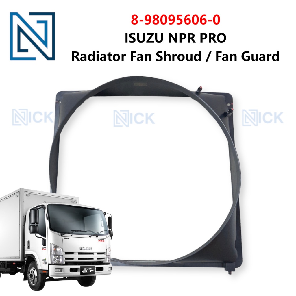 ISUZU NPR PRO Radiator Fan Shroud Fan Guard 8-98095606-0 | Shopee Malaysia