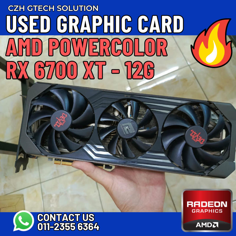 [Ready Stock] Used Grafis Kad/Second hand GPU/Graphic Card/RX570/RX580 ...
