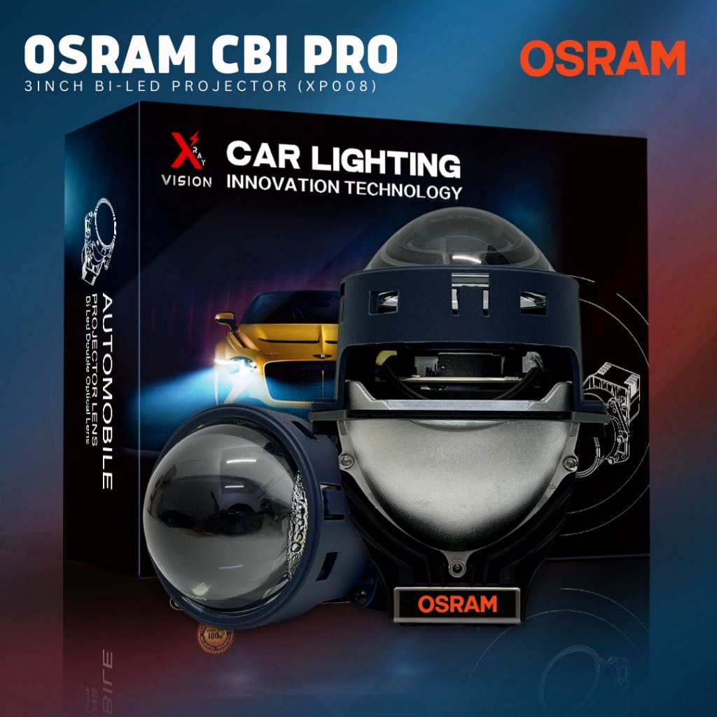 OSRAM CBI PRO 3 INCH BI-LED HEADLIGHT SYSTEM #XP008 | Shopee Malaysia