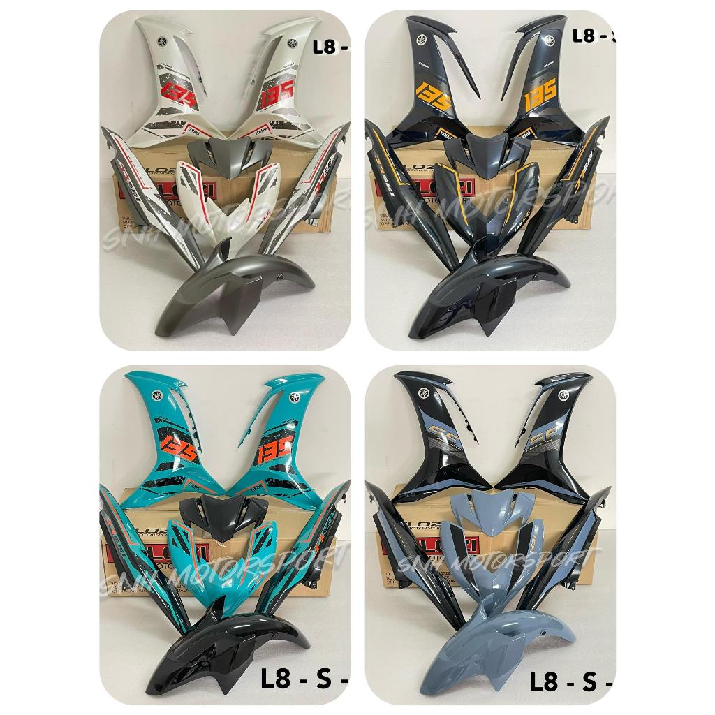 VELOZI Body Cover Set With Sticker Matt Black Yellow Matt Grey Crystal White Hitam Blue NBP2 SC6 ...