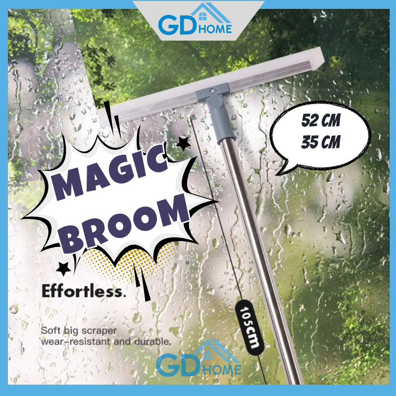 [𝐑𝐞𝐚𝐝𝐲 𝐒𝐭𝐨𝐜𝐤] Magic Broom & Scraper Hair Cleaner Sweeper Floor Cleaner ...