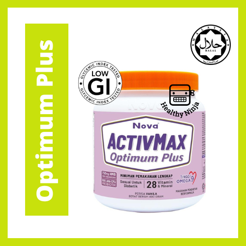 Nova Activmax Optimum Plus 400gram HMB Prebiotic Probiotic Fiber ...