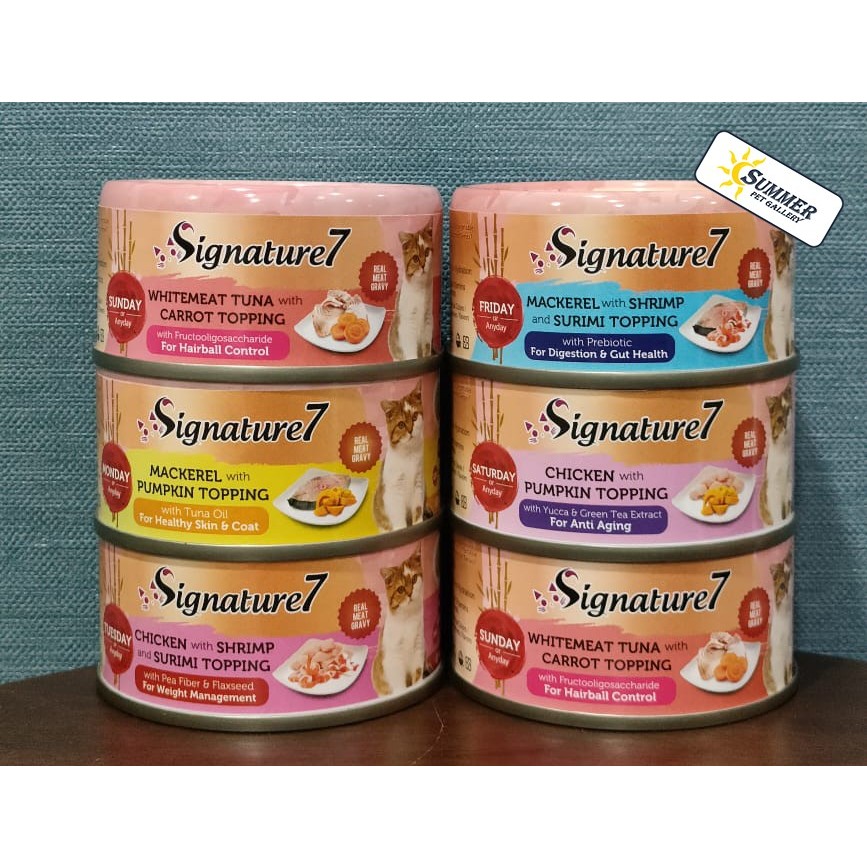 Signature 7 Cat Canned (70G) | Shopee Malaysia