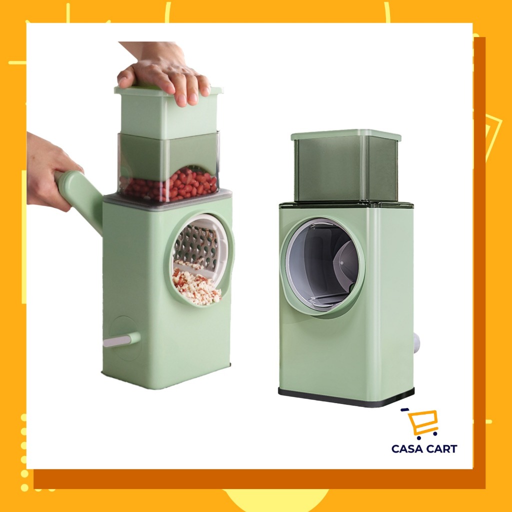 CASA CART Mesin Pemotong Penghiris Sayur Rotary Dapur Pelbagai Fungsi ...