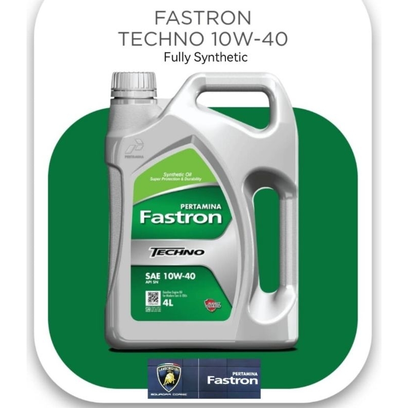 PERTAMINA Fastron TECHNO 10W40 Fully Synthetic 4L | Shopee Malaysia