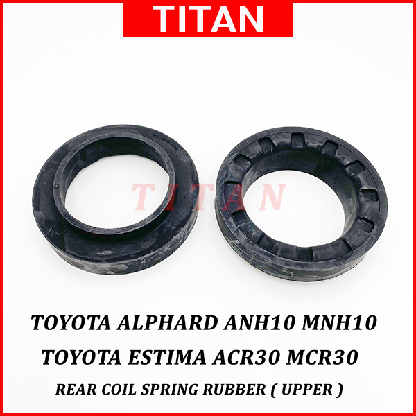 (1pc) Rear Coil Spring Rubber UPPER Toyota Estima ACR30 ACR40 MCR30 ...