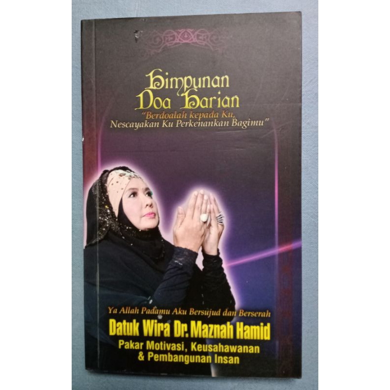 preloved HIMPUNAN DOA HARIAN datuk wira dr maznah hamid | Shopee Malaysia