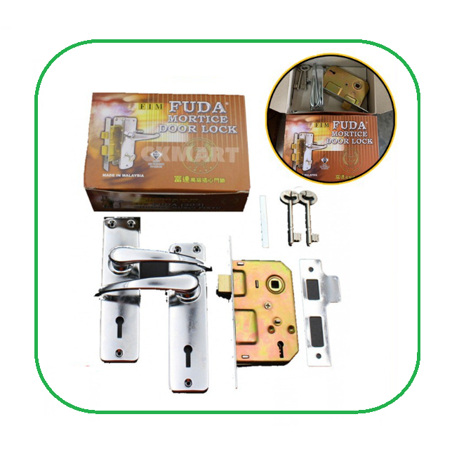 Fuda 202 mortice door lock Kunci pintu Fuda kunci kepak | Shopee Malaysia