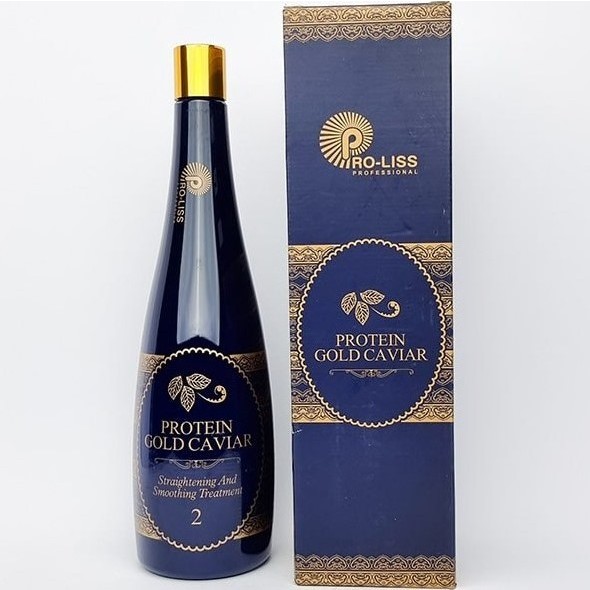Pro-Liss Protein Gold Caviar Keratin Treatment (1000ml) | Shopee Malaysia