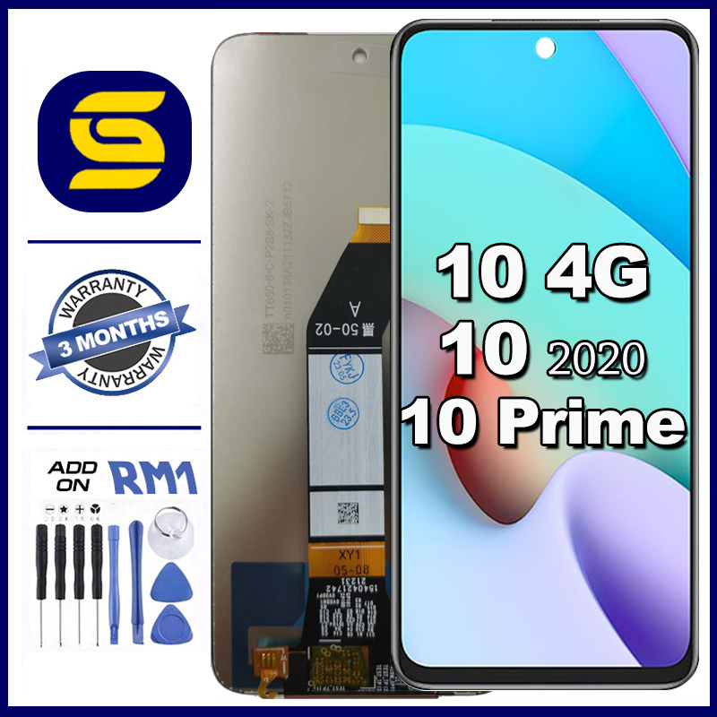 LCD Redmi 10 4G/ 10 2022/ 10 Prime Compatible For Glass Original Touch ...